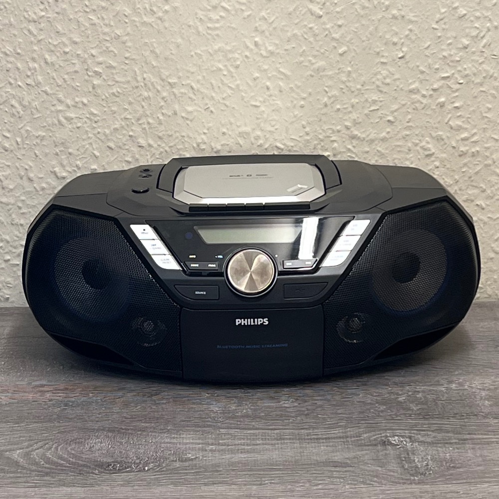 Pre-owned PHILIPS SOUND MACHINE AZB798 BOOMBOX DAB BLUETOOTH CD ...